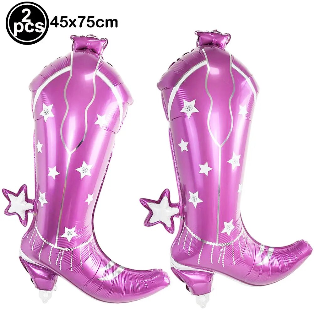 Гирлянды "С Днем Рождения" с лошадьми 2pcs Cowboy boots