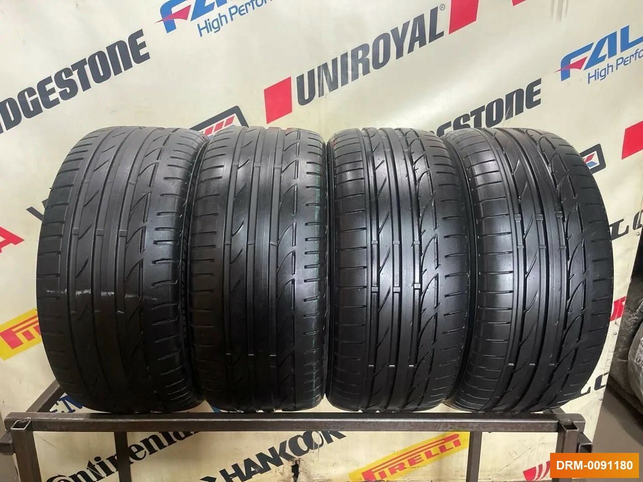 Комплект (4 шт) летних БУ шин Bridgestone Potenza S001 235/40 R19 30% износ 7356746946