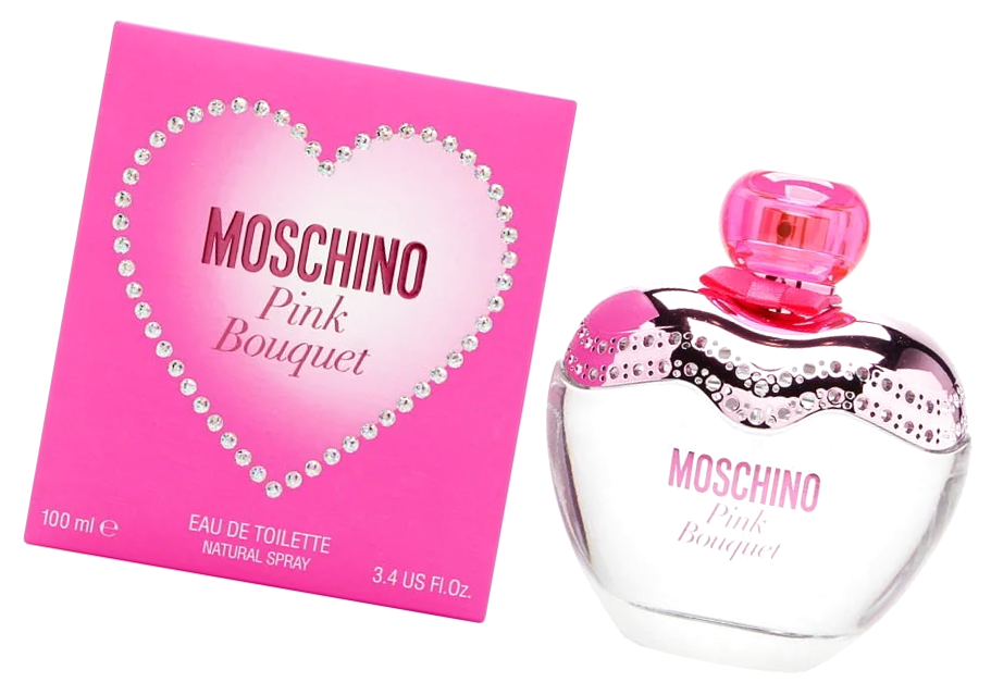 Туалетная вода Moschino Pink Bouquet 100 мл женская / Москино Пинк Букет