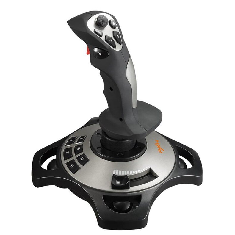 Геймпад MyPads игровой полетный джойстик Flight Stick PXN-2113 для PC Компьютера, одноручный