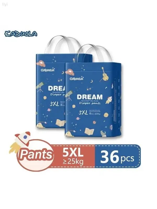 Трусики-подгузники Kaduola, 5XL 23-32 кг, 36 шт, дышащие