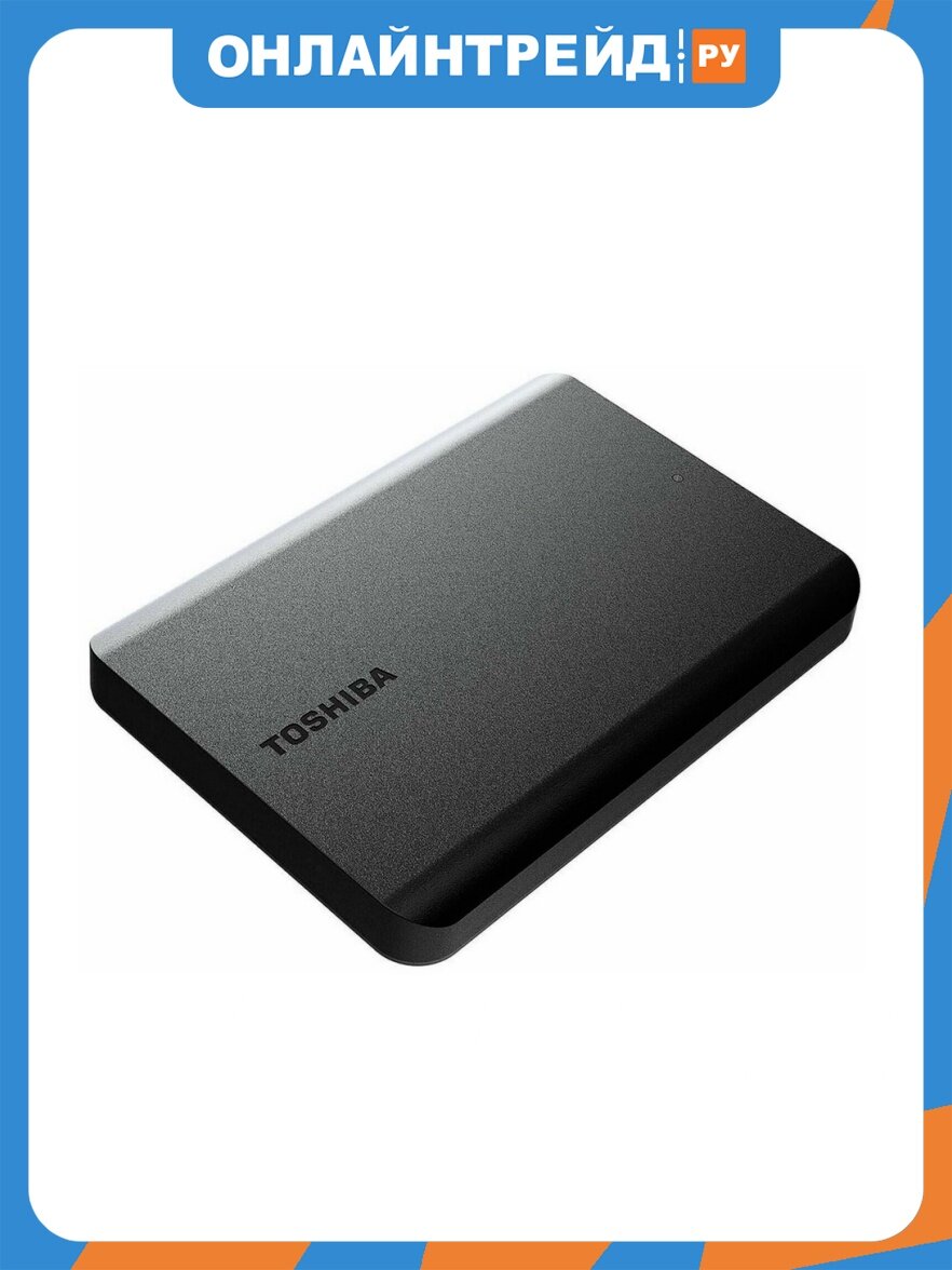 Внешний жесткий диск Canvio Basics, 4 ТБ, USB 3.2 Gen1 (HDTB540EK3CA) черный