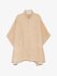 Накидка James Perse Suede shearling poncho, размер OneSize
