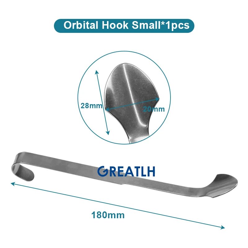 Офтальмологический крюк GREATLH orbital hook small