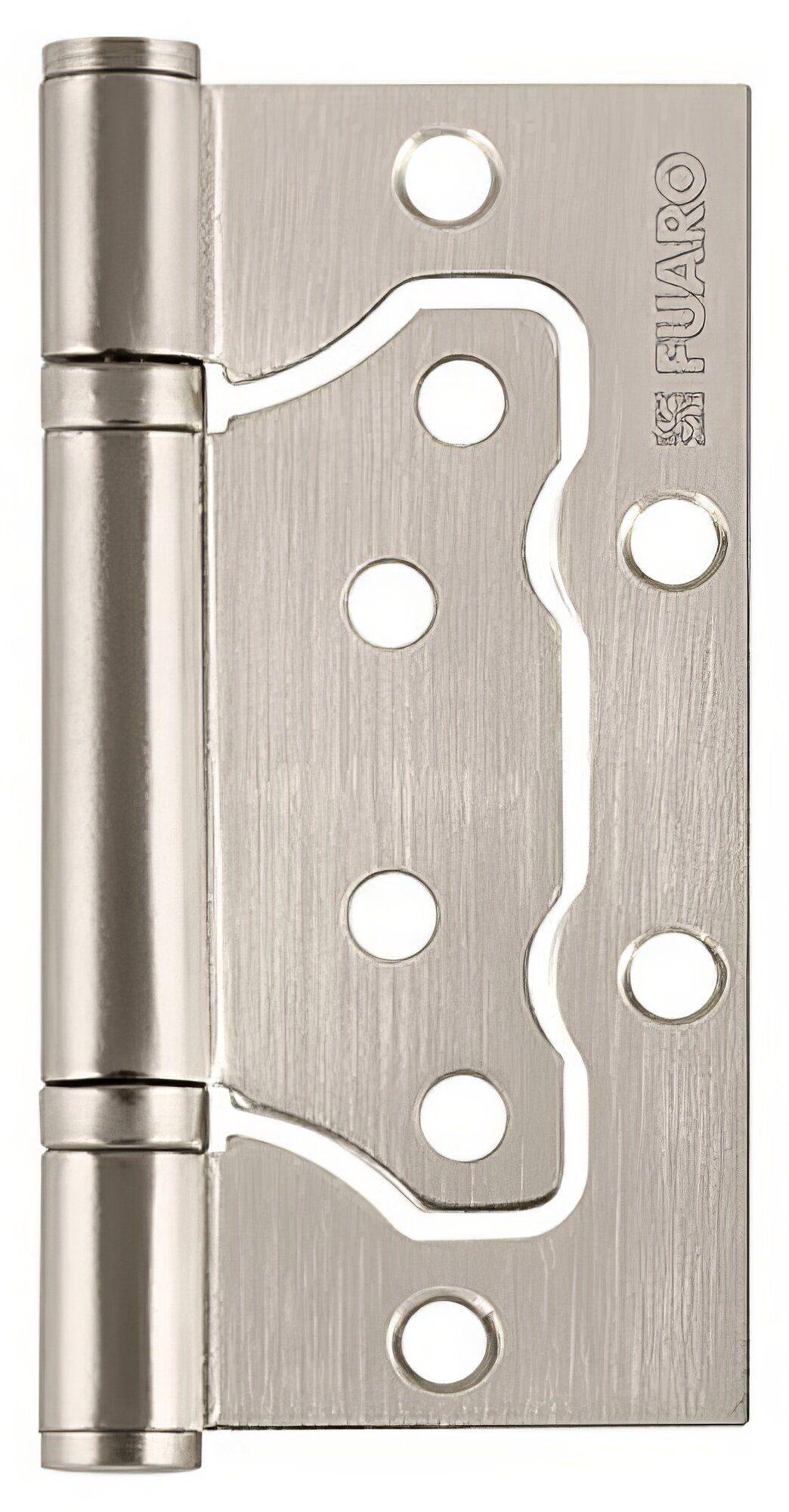 Петля универсальная бабочка FUARO 100x75х2,5мм матовый никель