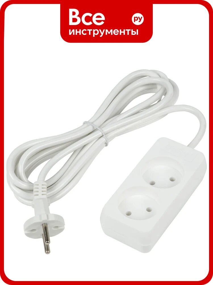 Удлинитель Uniel S-CU2-3 WHITE UL-00009977