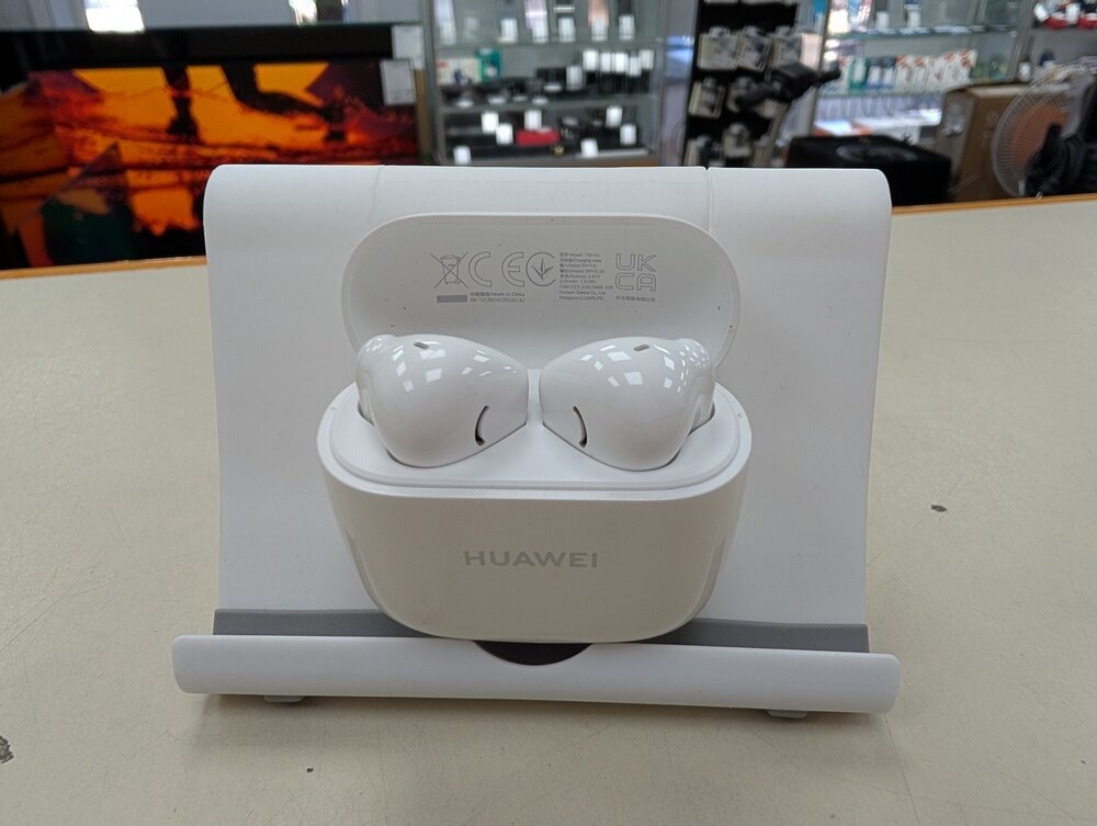 Беспроводные наушники HUAWEI FreeBuds SE 2 (T0016), IP54, 10 минут зарядки, 3 час игры, Керамический белый