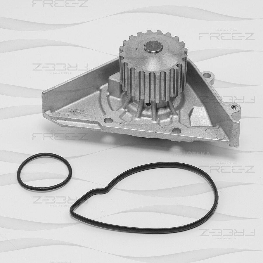 Насос водяной PSA C4/C5/JUMPY/XSARA/206/307/406/407/607/EXOERT 95- 1.8/2.0/2.2/2.2HDI FREE-Z KP0139