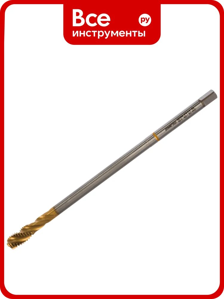 Метчик Guhring М8х1.25, HSS-E, тип N R40, TiN, глух. отв, Powertap 5718 8,000