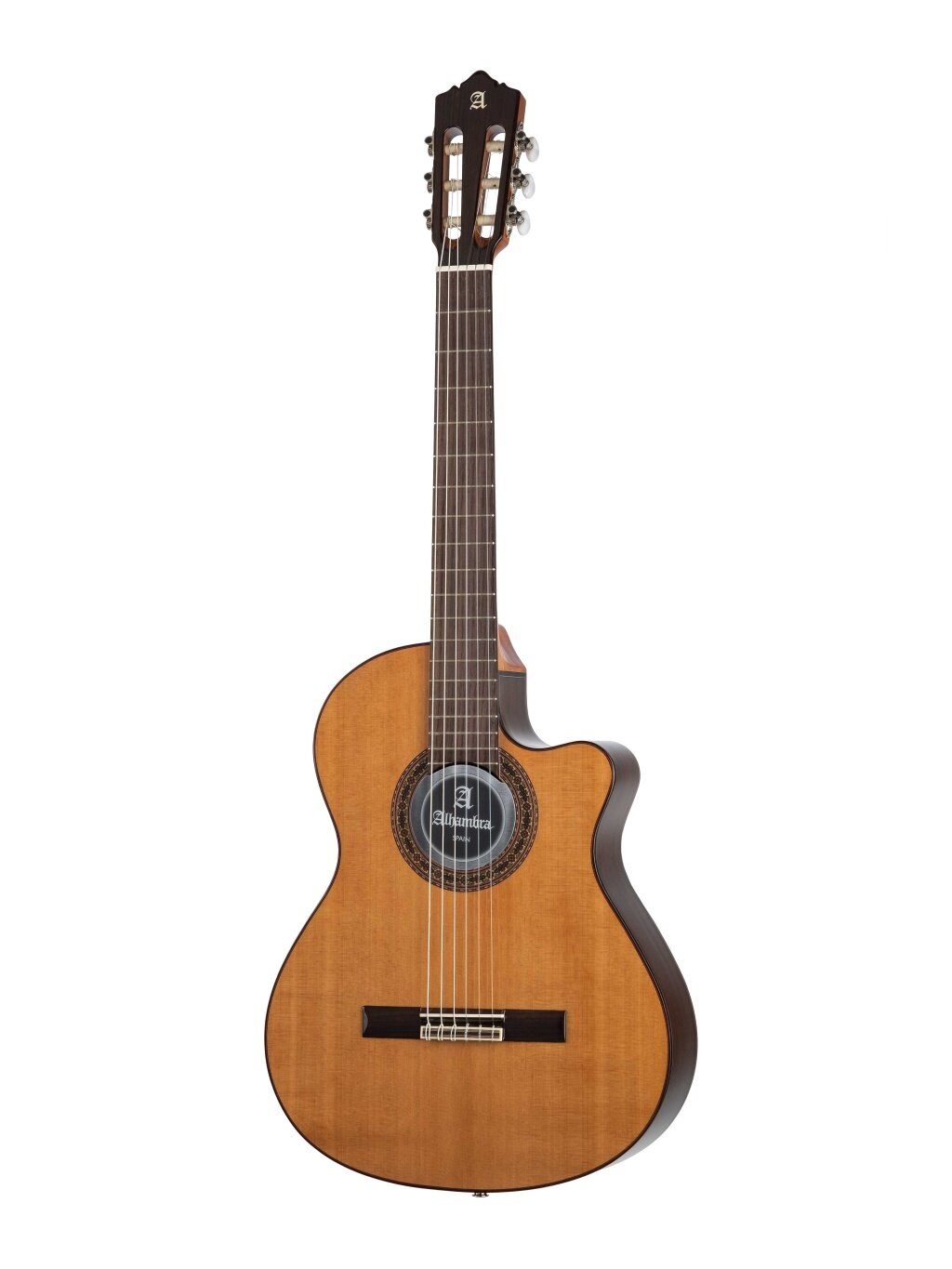 6.855 Cutaway 3C CW E1 Классическая гитара со звукоснимателем, Alhambra