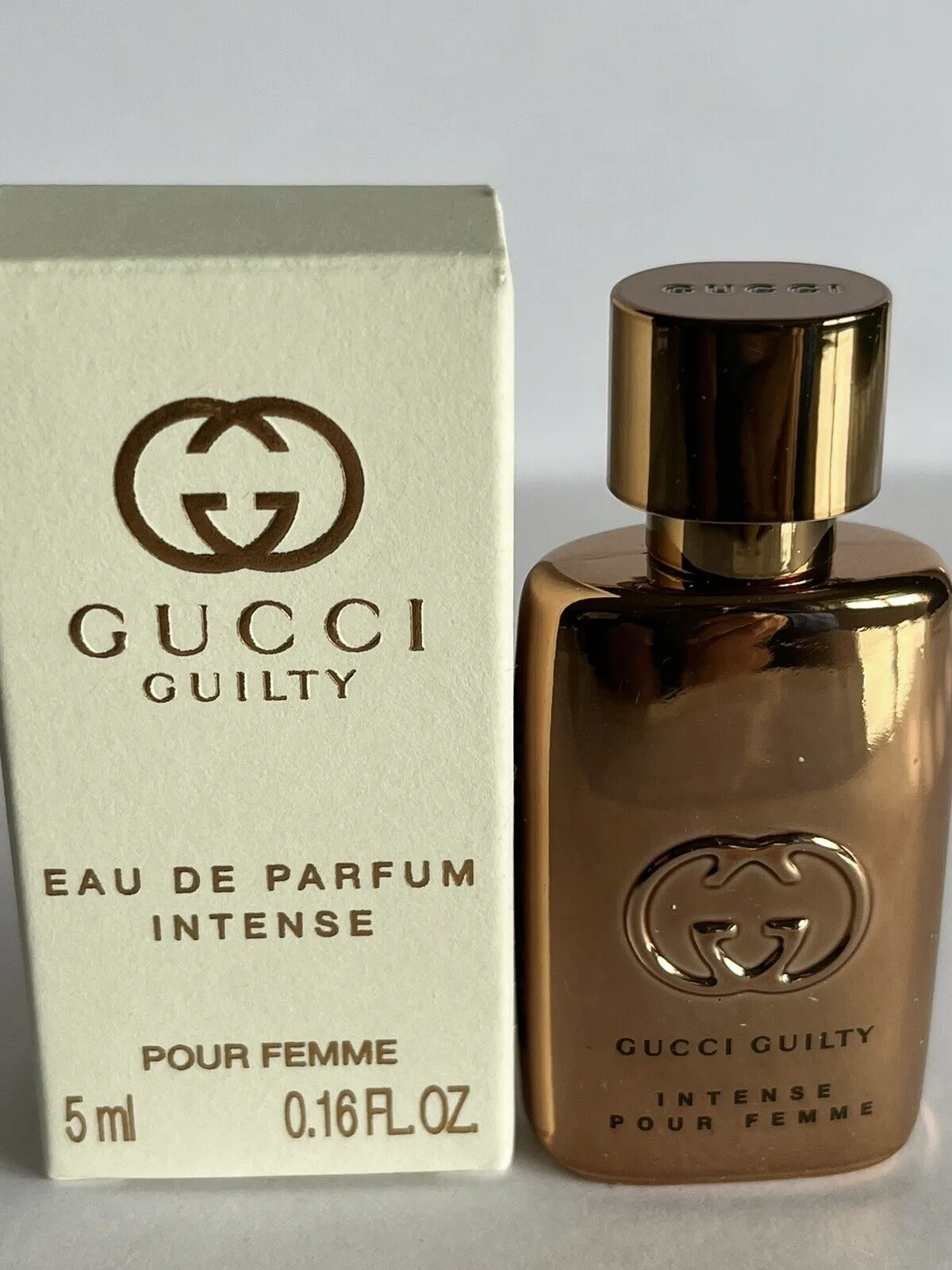 Женские духи Gucci Guilty Intense 5 мл миниатюра / Гуччи Гилти Интенс Пур Фам