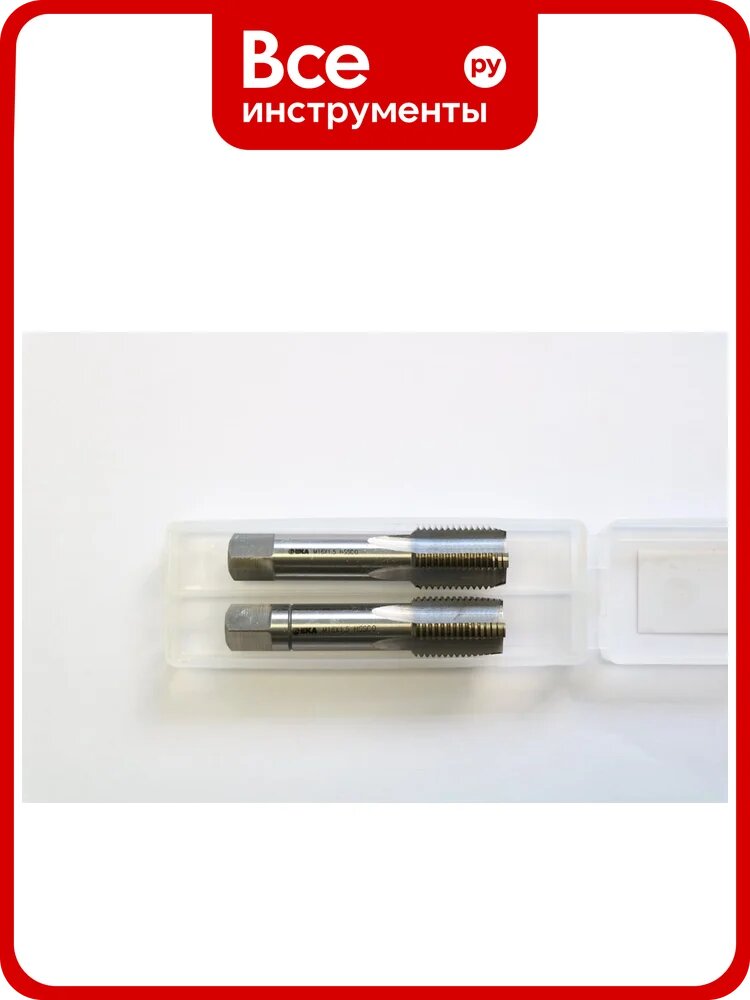 Метчик EKA DIN 2181 M35/HSSE M16 (x1.50) комплект из 2 шт. 02181 240 11615