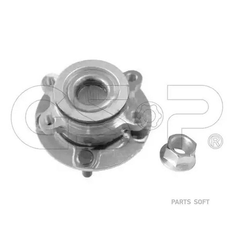 GSP 9329006K Ступица с подшипником NISSAN QASHQAI I/X-TRAIL/JUKE/RENAULT KOLEOS 07- пер арт. продавца GSP9329006K