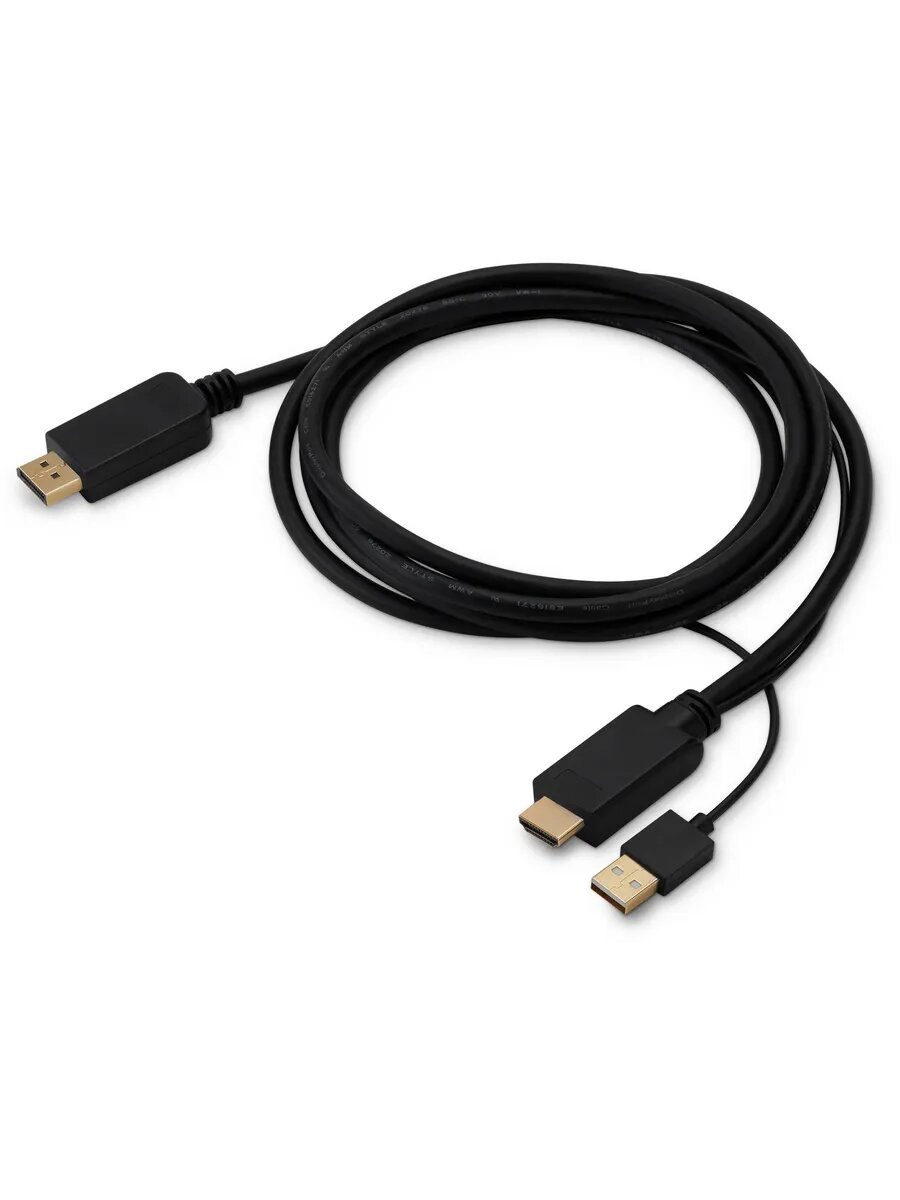 Кабель аудио-видео HDMI-DP-2M