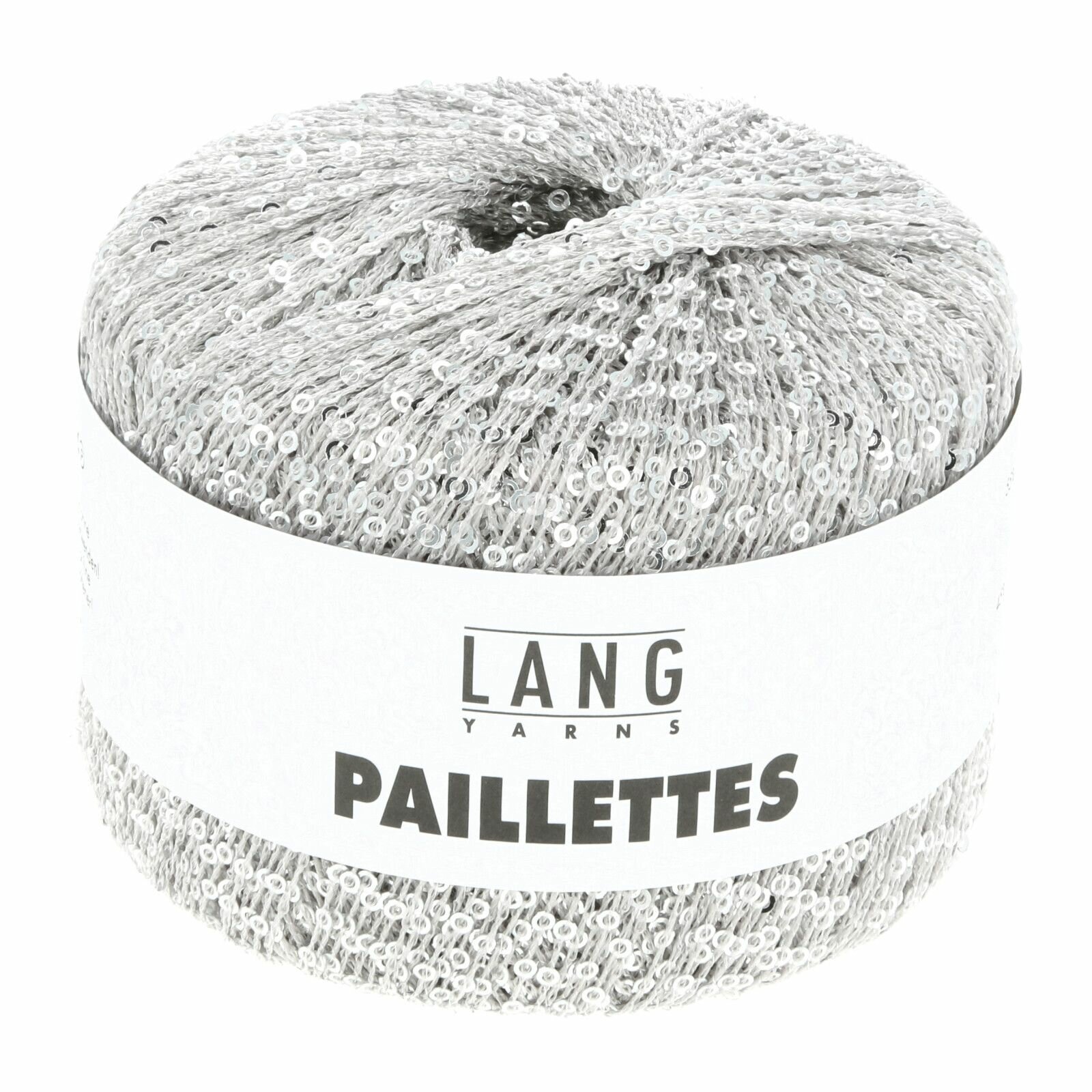 Пряжа для вязания с пайетками Lang Yarns Paillettes (39.0024) 2 мотка по 25 г/112 м
