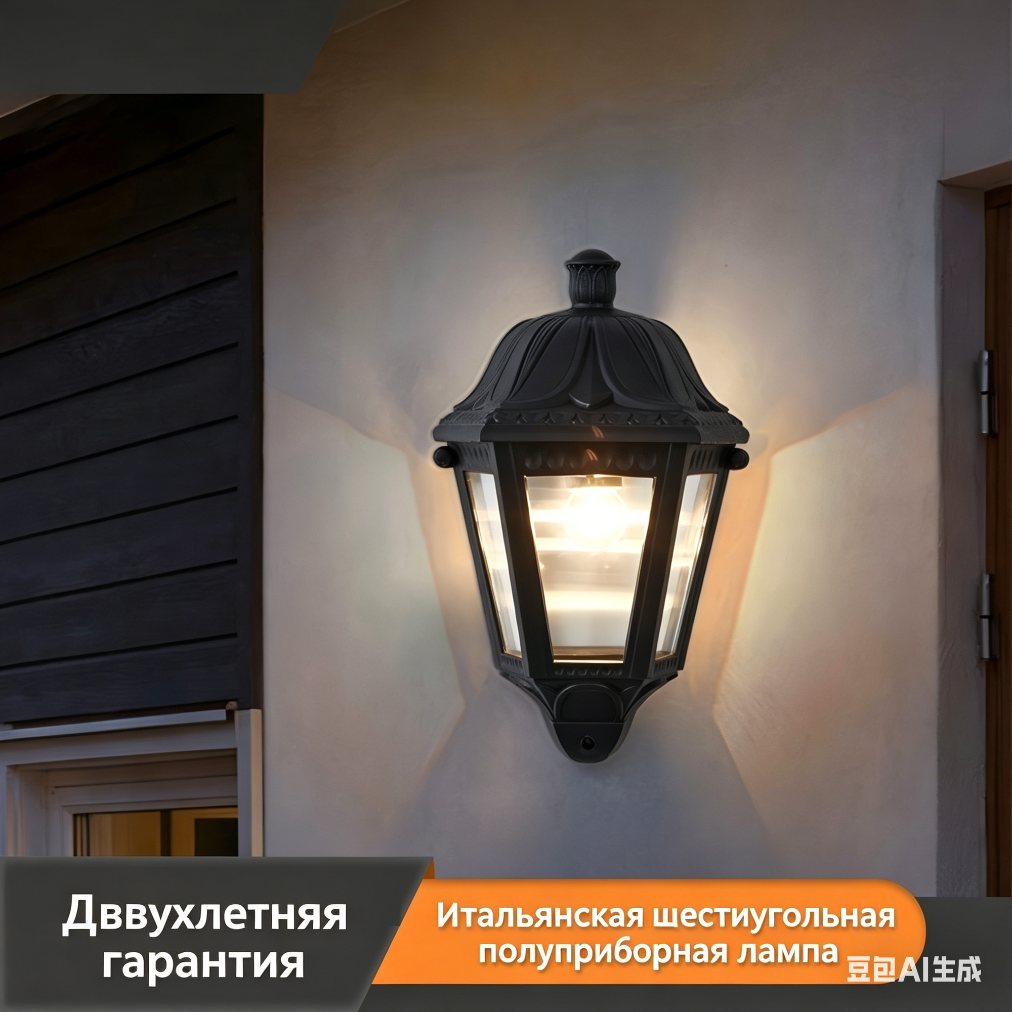 Уличный настенный светильник IP55 FUMAGALLI IESSE M22.000.000. AXF1R прозрачный (Италия)
