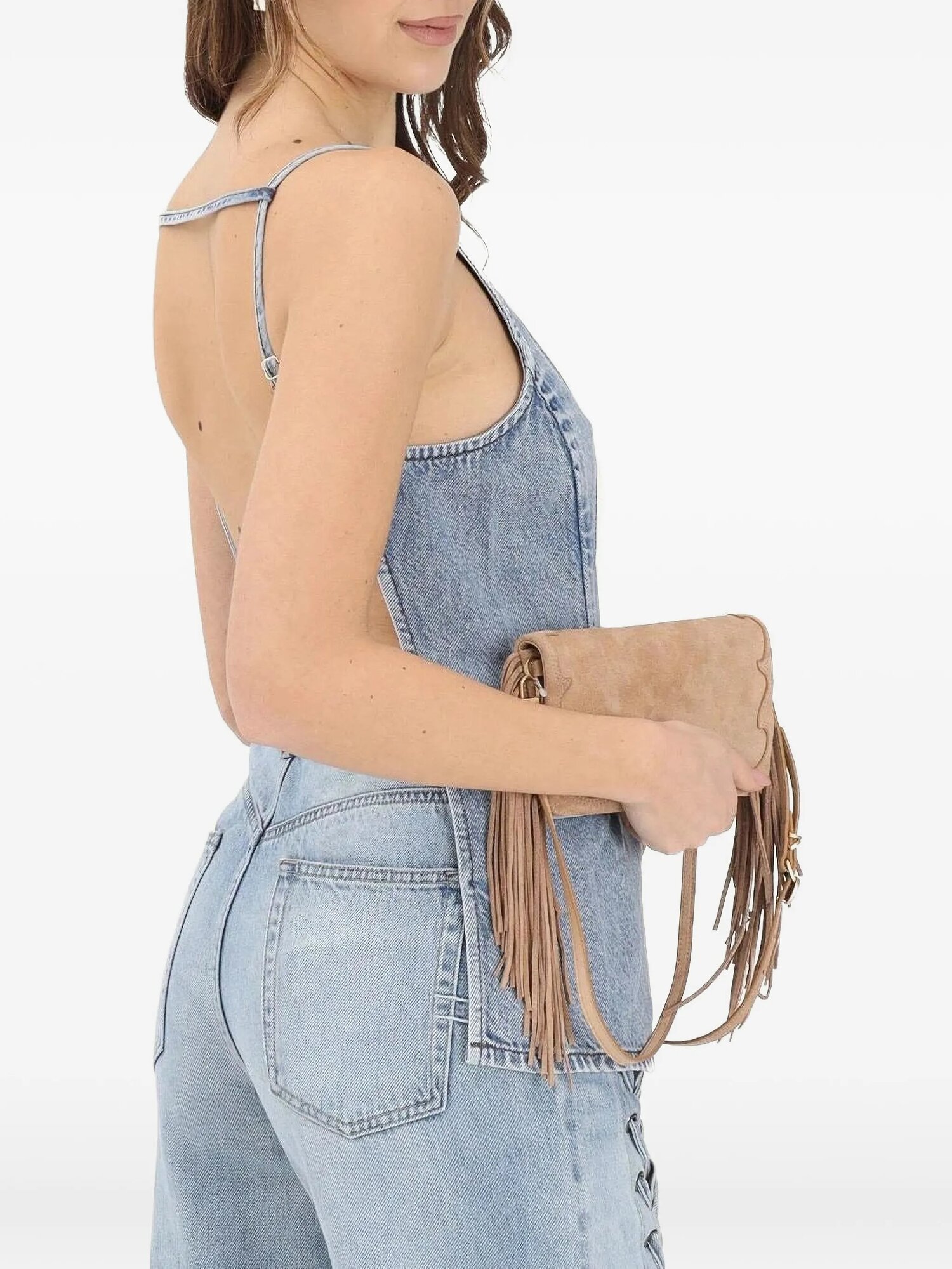 Топ Armani Exchange Backless flap-pocket top, размер 44 — фото 1
