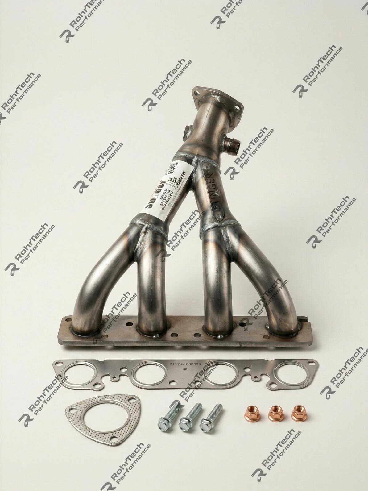 Выпускной коллектор паук 4-2-1 Stinger 16V 1.6L для ВАЗ, LADA 16V ( комплект )