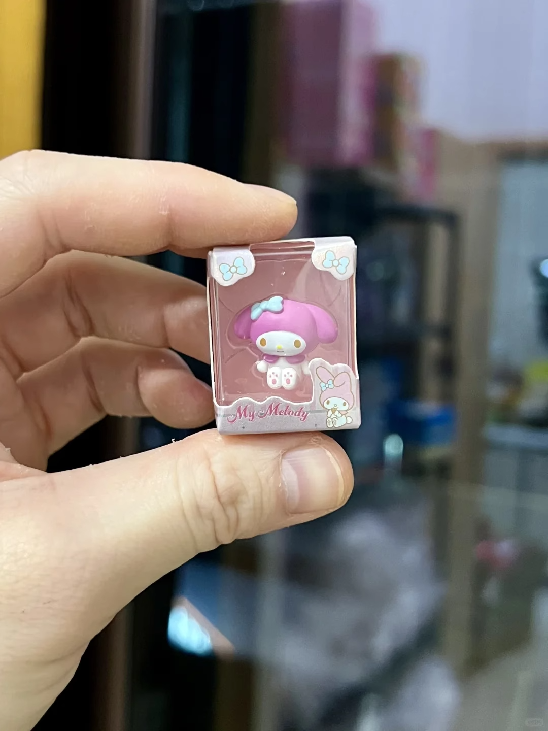 Оригинальная коллекционная фигурка Sanrio Family Mi Mengli (слепая коробка), первая серия: Куроми, Hello Kitty, Золотой