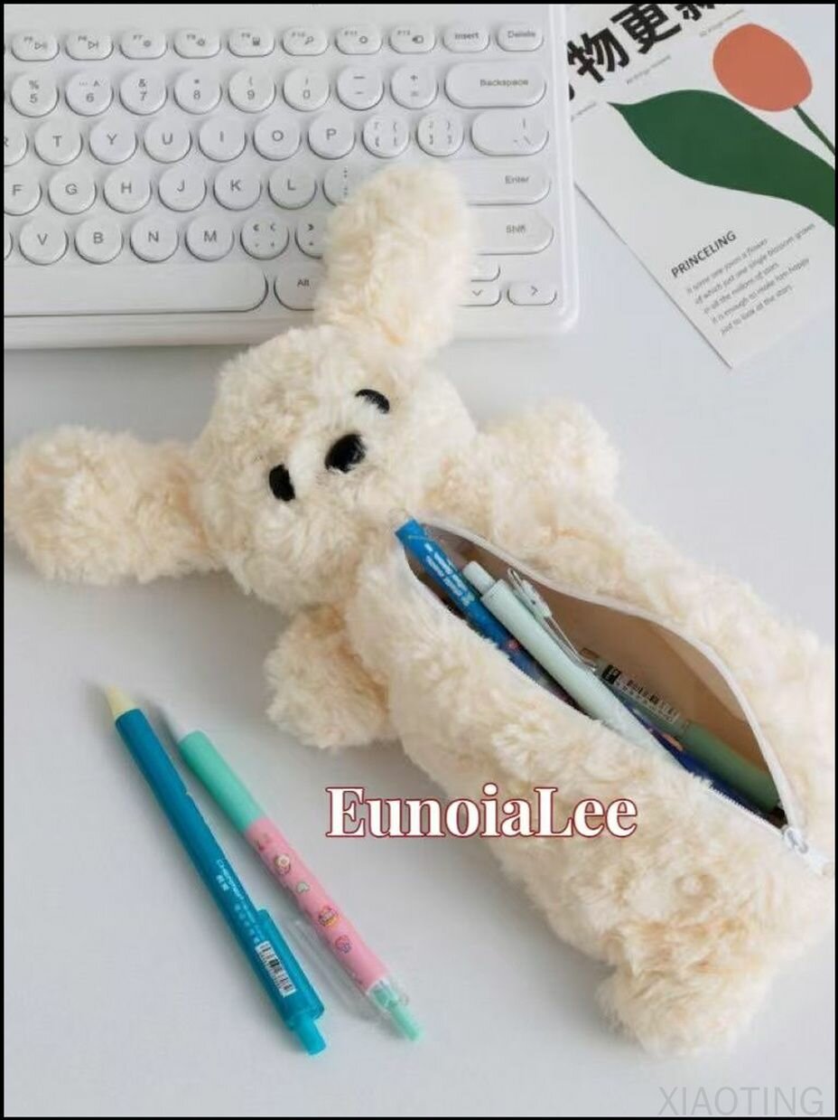 EunoiaLee школьный пенал для девочек, подходит для карандашей и кистей, Pochacco Кукольная сумка.