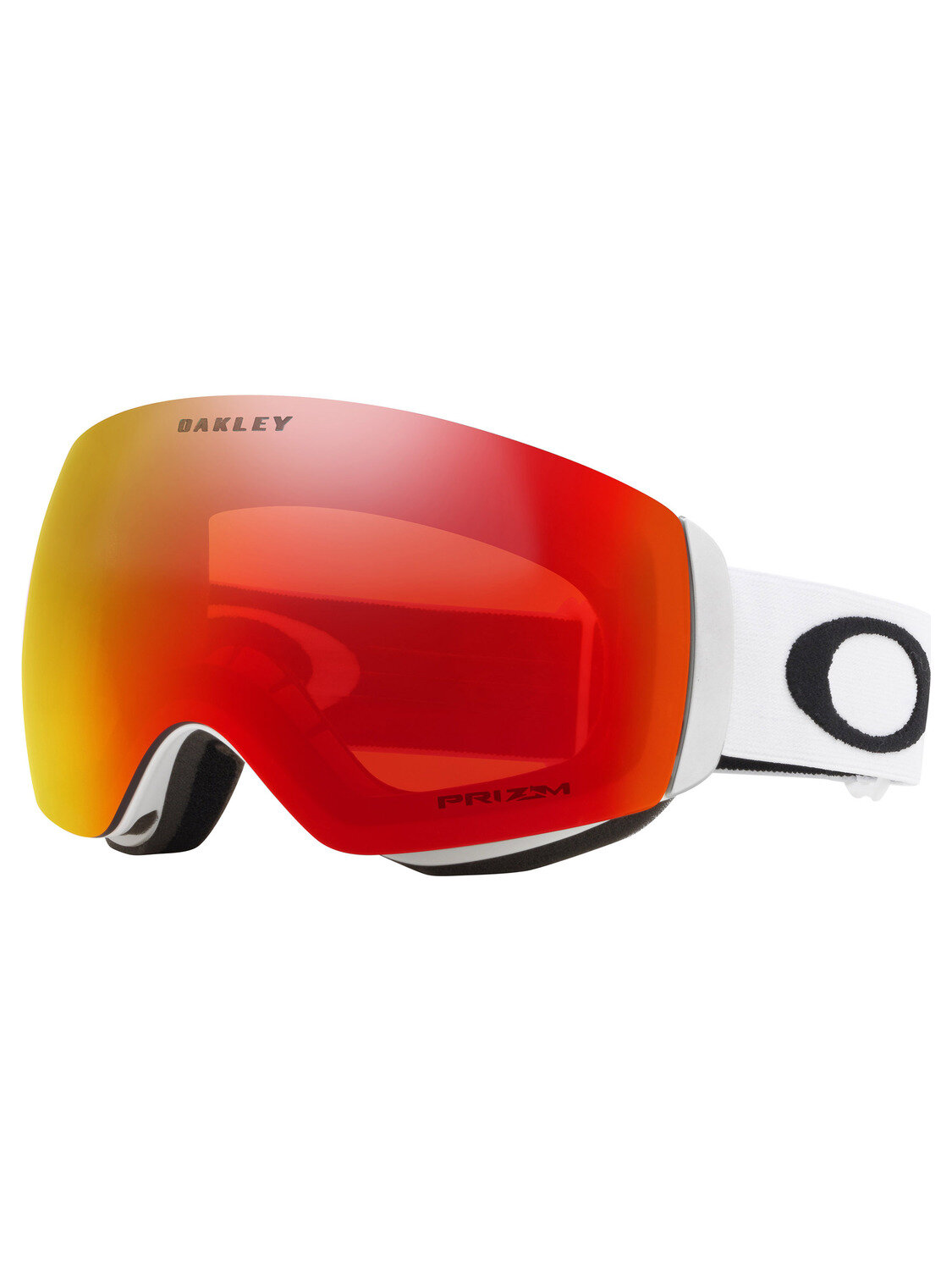 Горнолыжные очки Oakley Flight Deck Matte White Prizm Snow Torch Iridium 24/25 Белый, для мужчин , Белый
