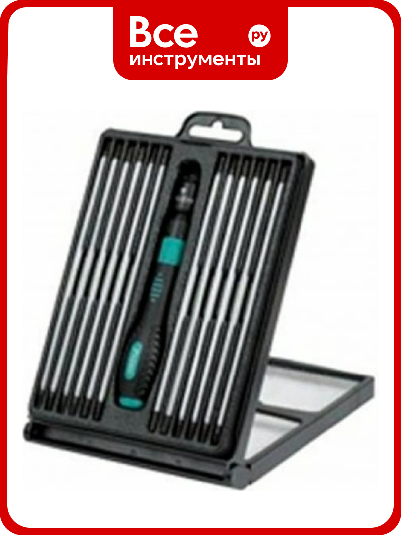 Набор отверток Pro'sKit SD-9824 00276160 с прямой ручкой, битами Phillips, Pozidriv, Torx, HEX, внешний шестигранник