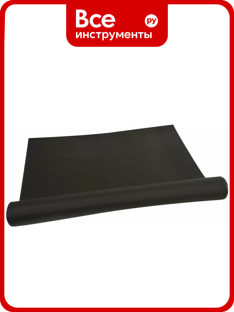 Негорючая мембрана эковул (EKOWOOL) Эконом-НГ, черный цвет, рулон 100 м. кв 10057 для материалов класса