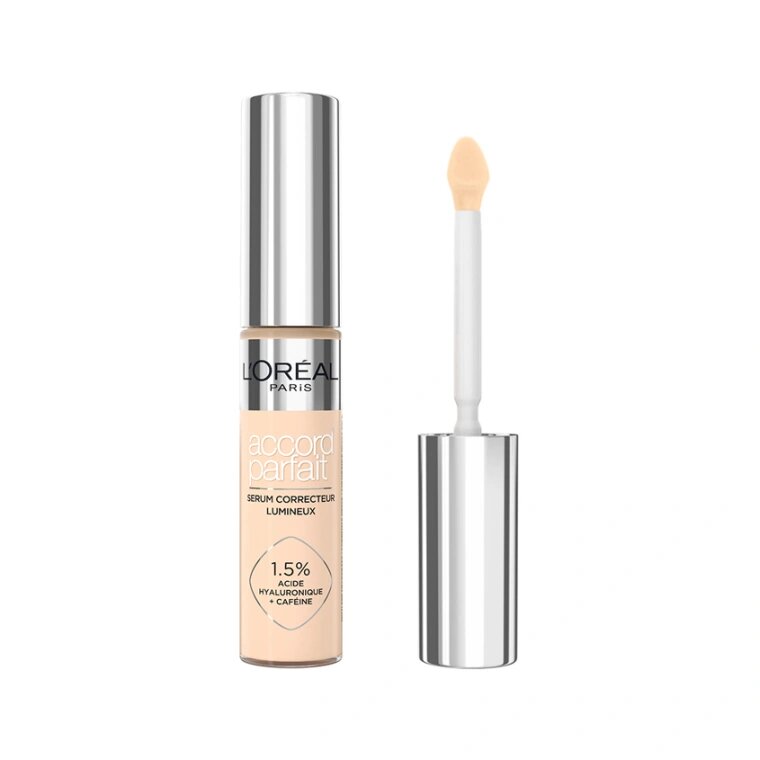 Консилер-сыворотка для лица `LOREAL` ACCORD PARFAIT RADIANT SERUM, тон 2R Light medium