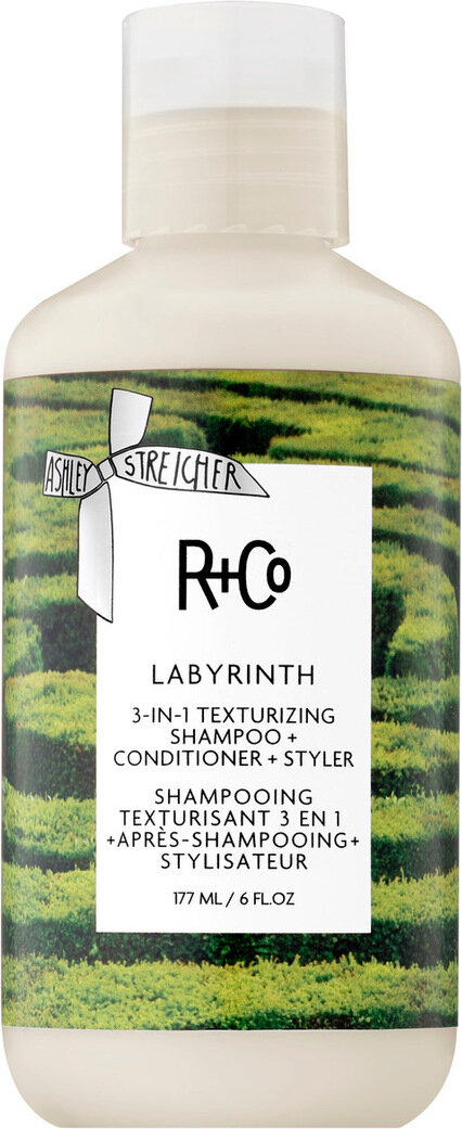 R+Co Лабиринт 3-в-1 (шампунь + кондиционер + текстурайзер) Labyrinth 3-in-1 Texturizing Shampoo + Conditioner + Styler 28g