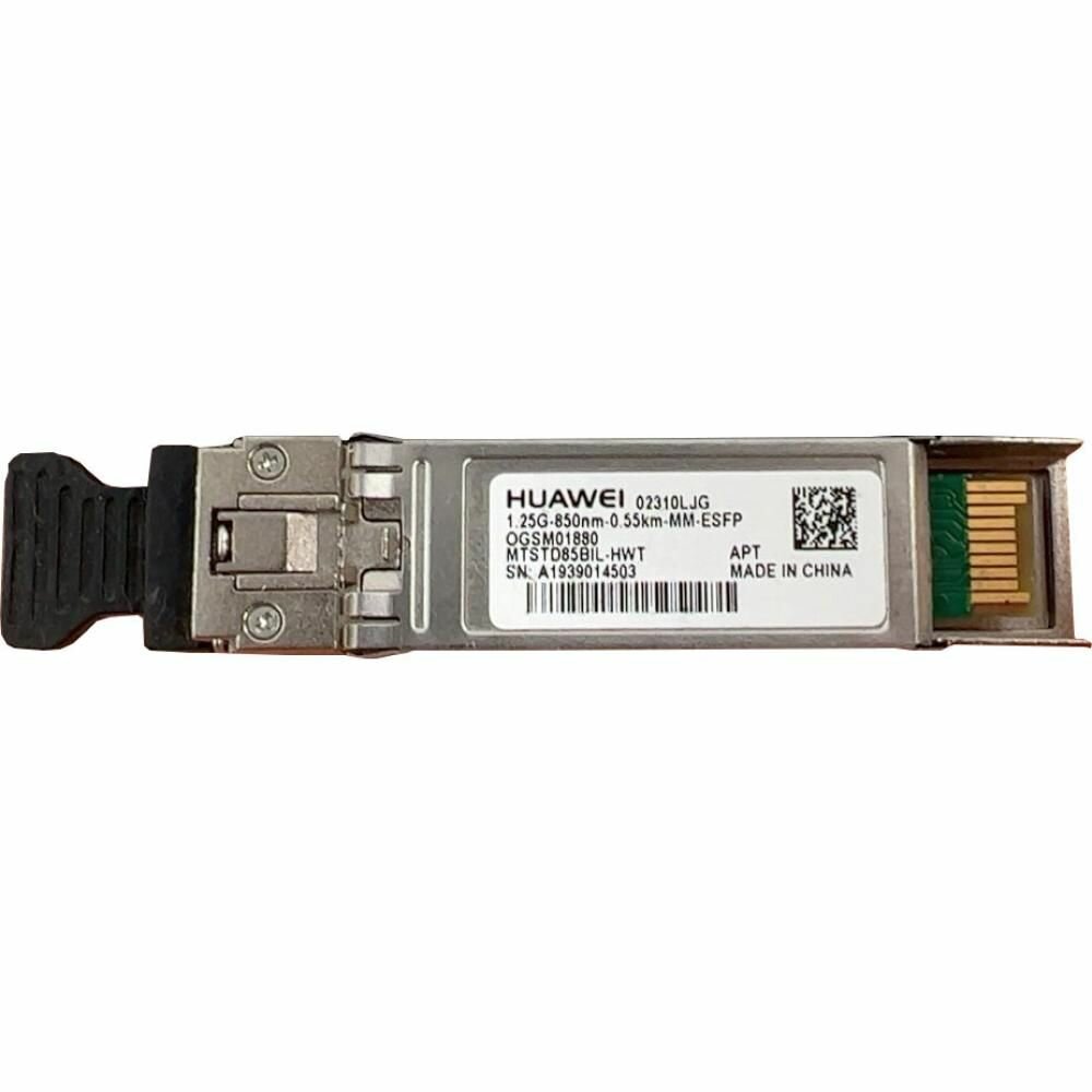 Трансивер Huawe* OGSM01880 02310LJG Optical Trasceiver eSFPindustry 850nm 1.25Gb/s 10dBm 2.5dBm 17dBm LC Multi-mode 0.55km (OGSM01880)