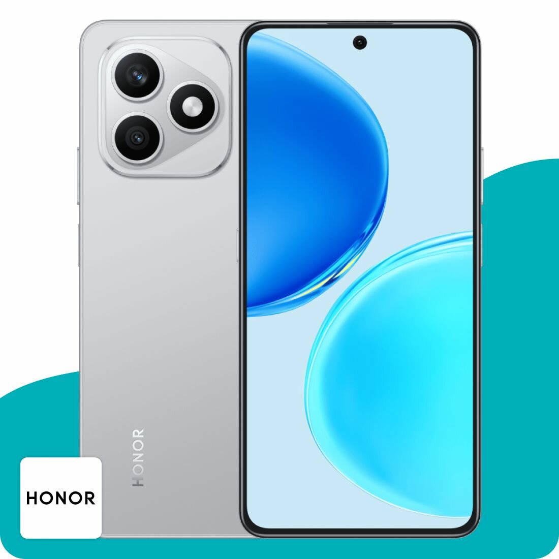 Смартфон Honor X8d 8/128Gb Grey (RU)