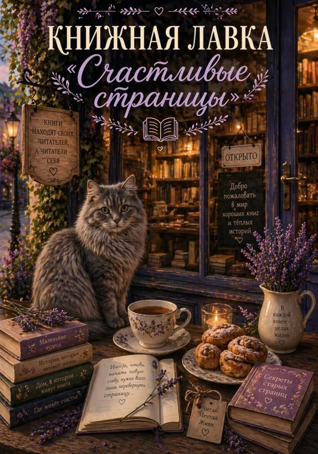 Книжная лавка «Счастливые страницы» [Цифровая книга]
