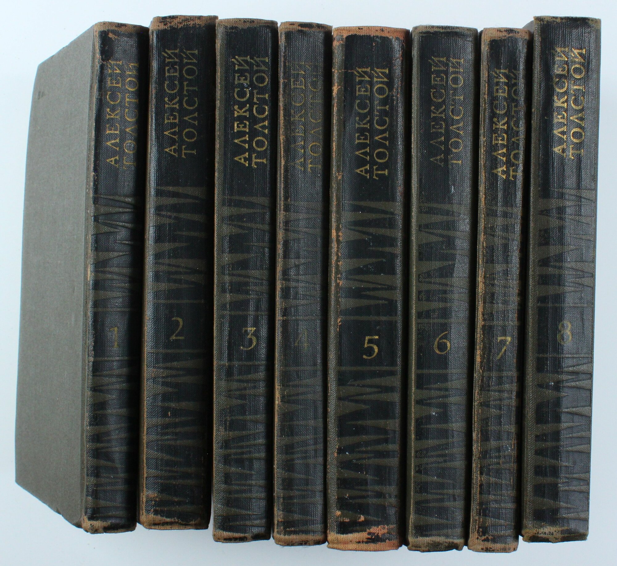 Букинистический комплект Алексей Толстой, собрание сочинений, 1972 год