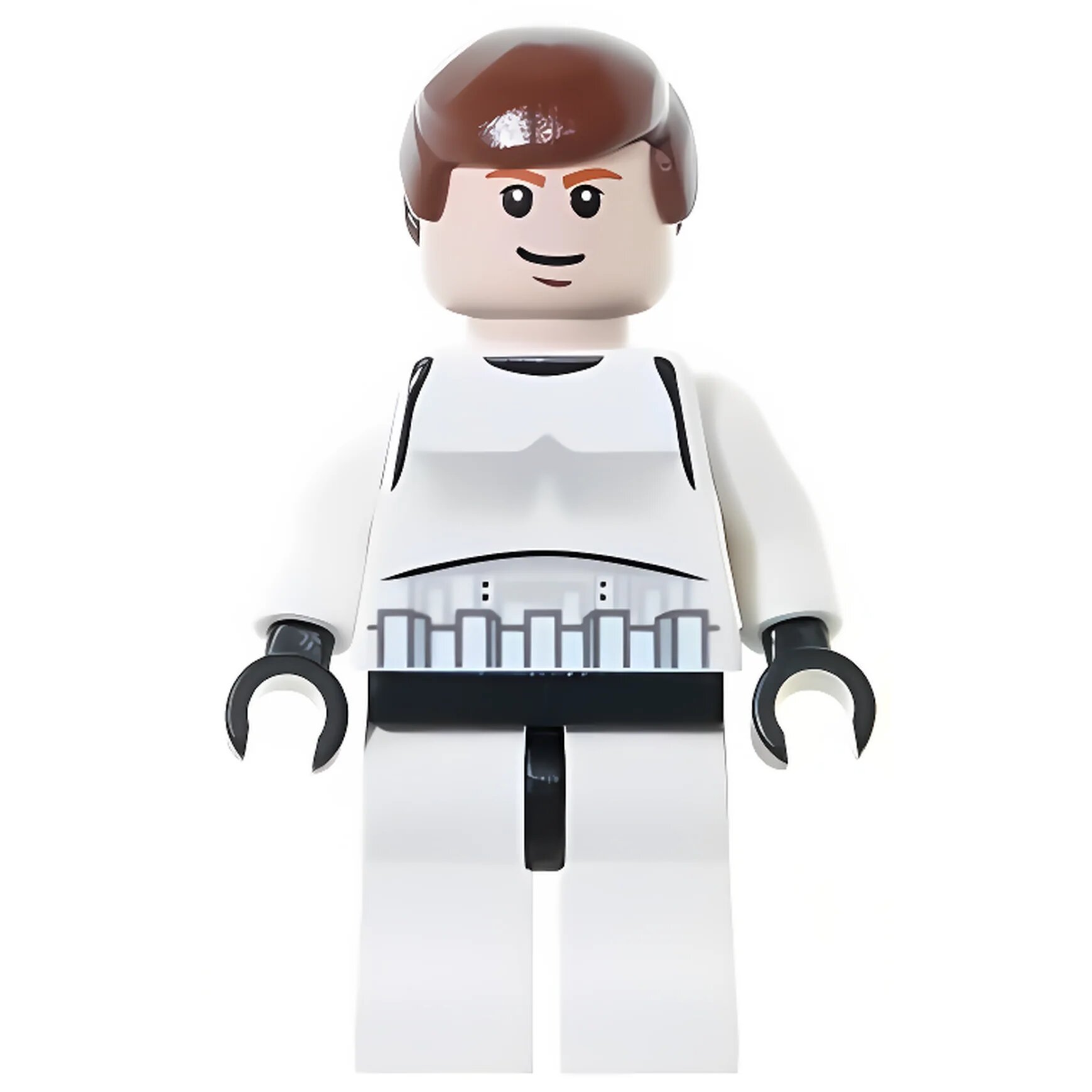 Минифигурка Lego Star Wars Han Solo - Stormtrooper Outfit, Plain Legs, Eyes with Glints sw0205a U