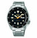 Наручные часы SEIKO 5 Sports, черный/серебристый