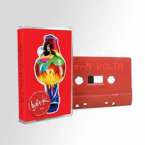 Bjork. Volta (MC Ltd Red/Reissue/Аудиокассета)
