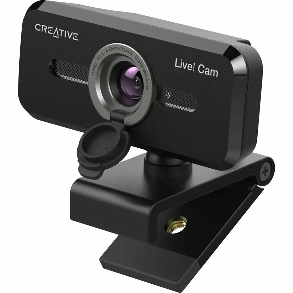 Веб-камера Creative Live! SYNC FHD V2 2Mpix USB2.0 микр.(73VF088000000)черн, 2159616