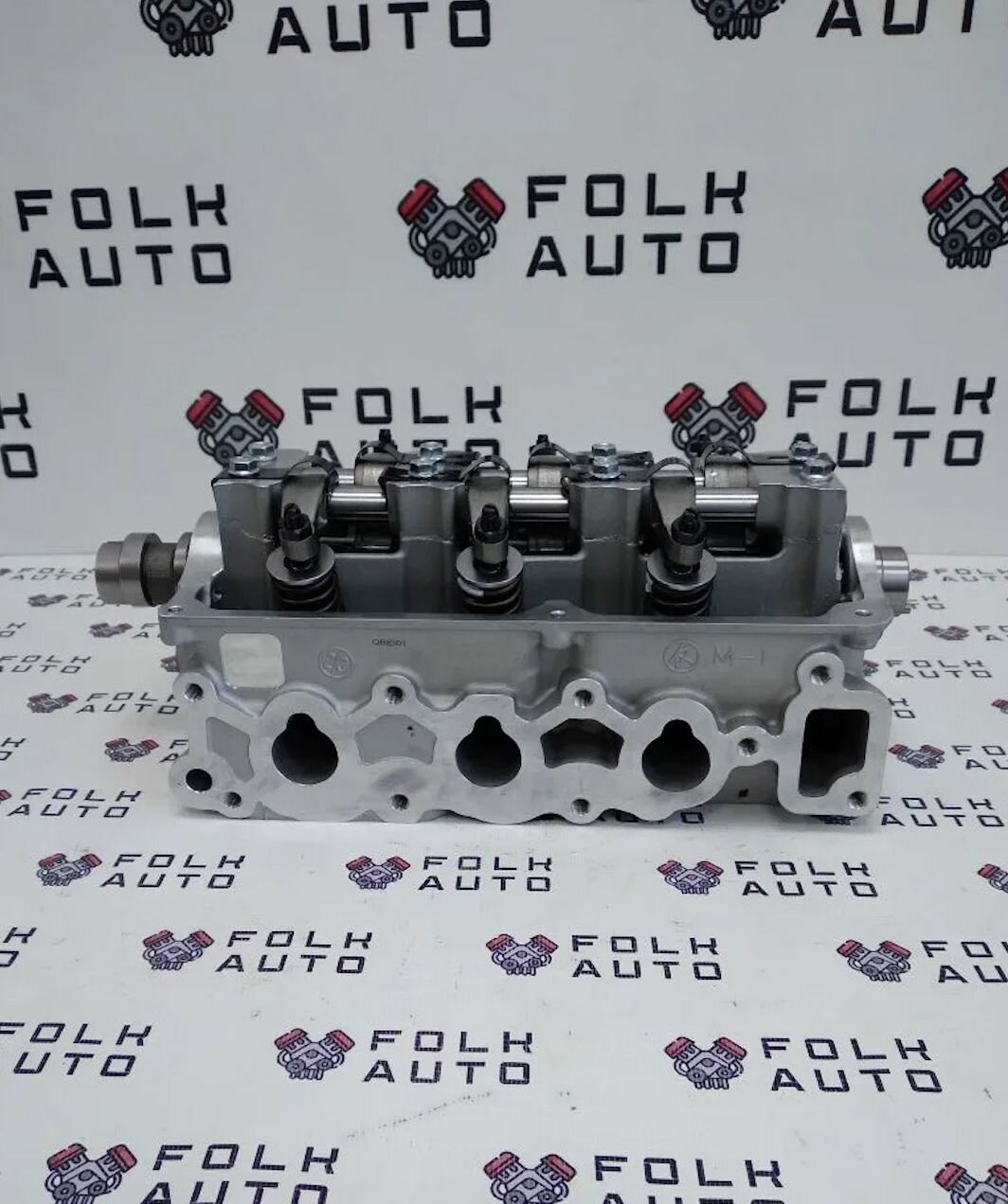Головка блока цилиндров в сборе DAEWOO MATIZ Шевроле Спарк F8CV 0.8 (2 оси рокеров под трамблер) Южная Корея