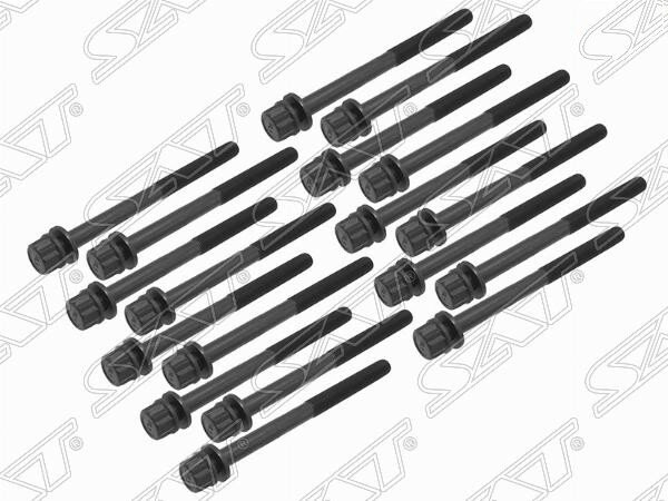 Болт ГБЦ комплект SAT ST-117-0084 Hyundai D4CB 2.5 CRDI