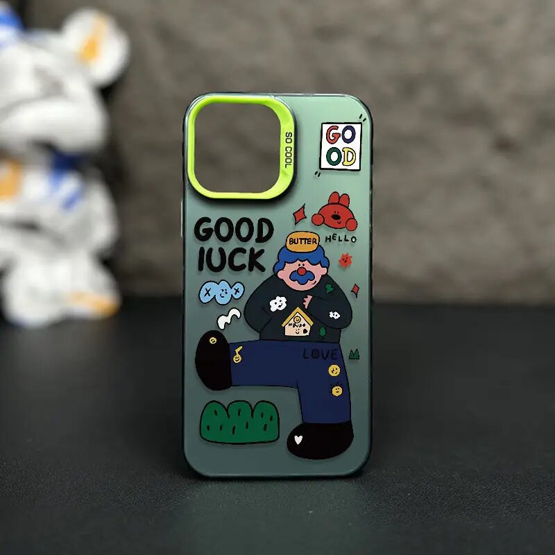 Чехол на iPhone 13 Pro Max, цвет a4, GOOD LUCK