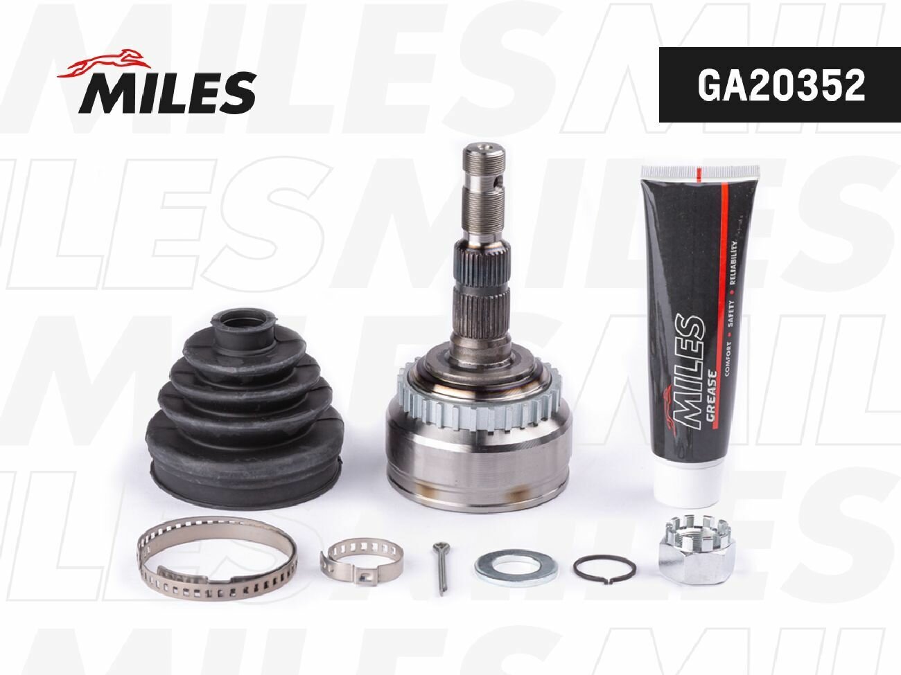 ШРУС OPEL ASTRA/VECTRA/ZAFIRA 1.8-2.5 95-05 нар.(ABS), MILES GA20352