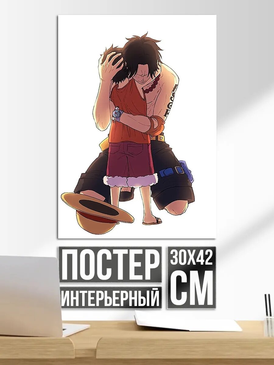 Плакат постер Братья из Ван Пис