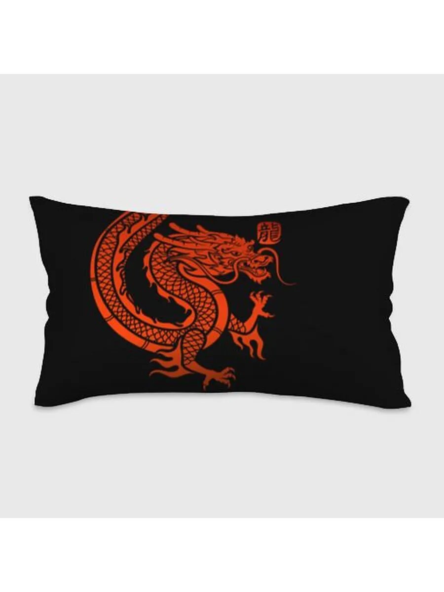 Red China dragon Подушка