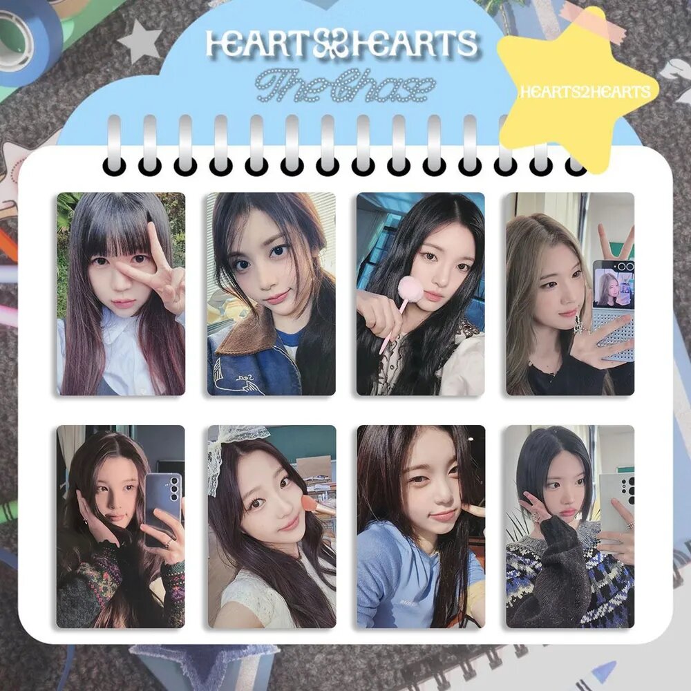Карточки Hearts2Hearts Коллекционная карточка H2H The Chase Фотокарточки 54 * 86 мм 8 шт