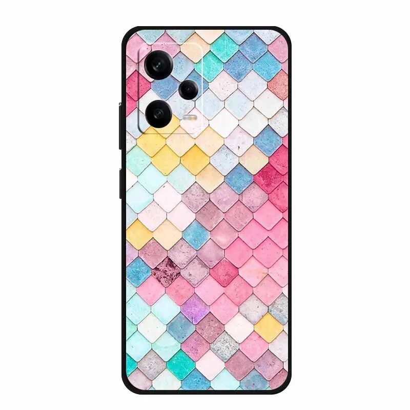 Чехол для Xiaomi Poco X5 5G, модный крутой мягкий чехол из ТПУ для телефона Xiaomi Poco X5 Pro Funda POCOX5 X 5 X5Pro 2023, противоударные сумки