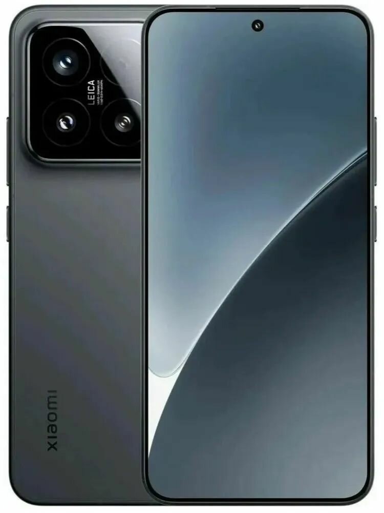 Смартфон Xiao mi 15 (Google, русский язык, поддержка NFC, двойная SIM-карта) 12/256 ГБ, Nano-SIM, черный