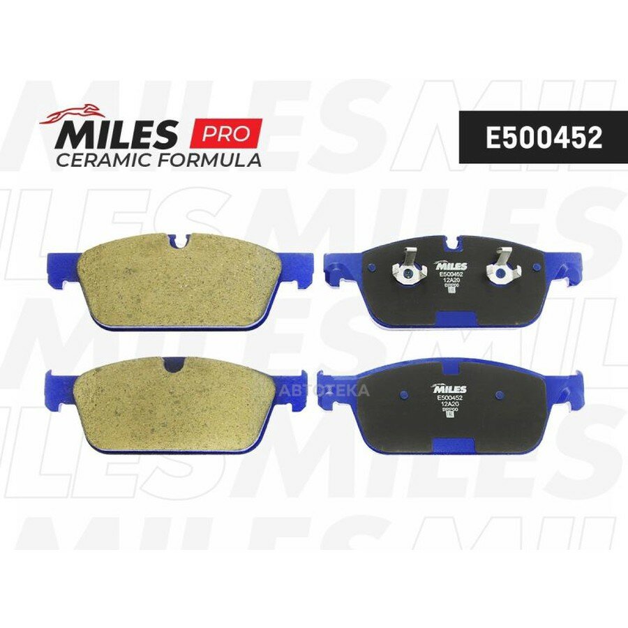 Колодки тормозные MB GL X166/ML W166 пер. Ceramic MILES E500452