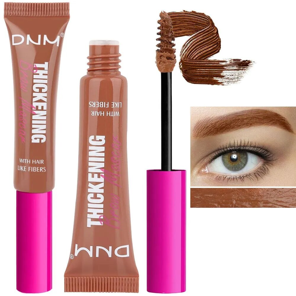 NYX PROFESSIONAL MAKEUP - DNM Густо нанесите тушь для ресниц, утолщающую брови, Гель для бровей, 3шт.
