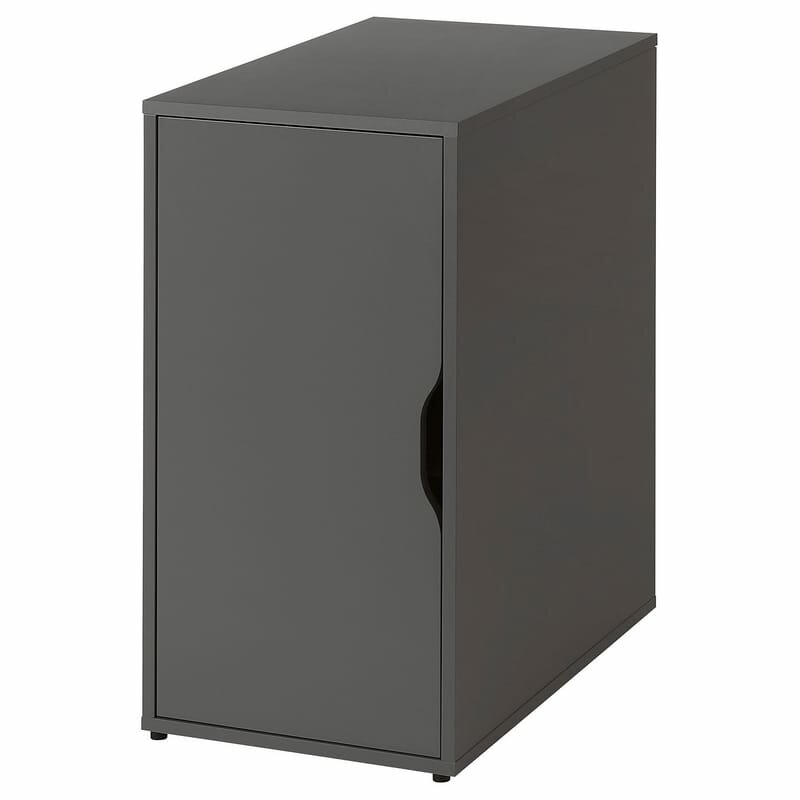 Комод ikea ALEX, темно-серый, 36x70 см 705.888.98
