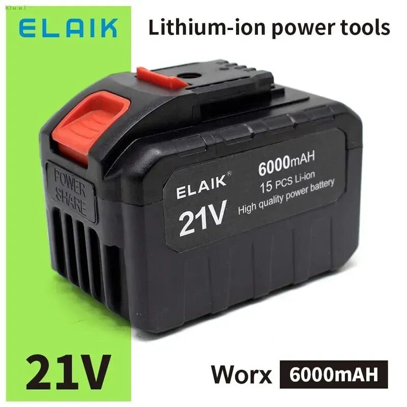 Литиевый аккумулятор 21V для Wors